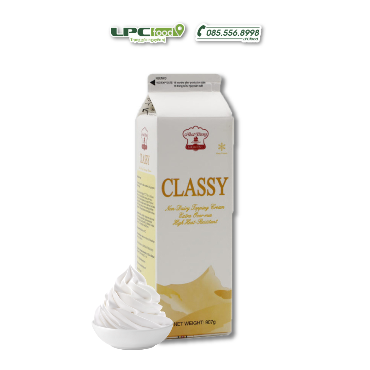 Kem classy | LPCfood | Trọng gốc nguyên vị